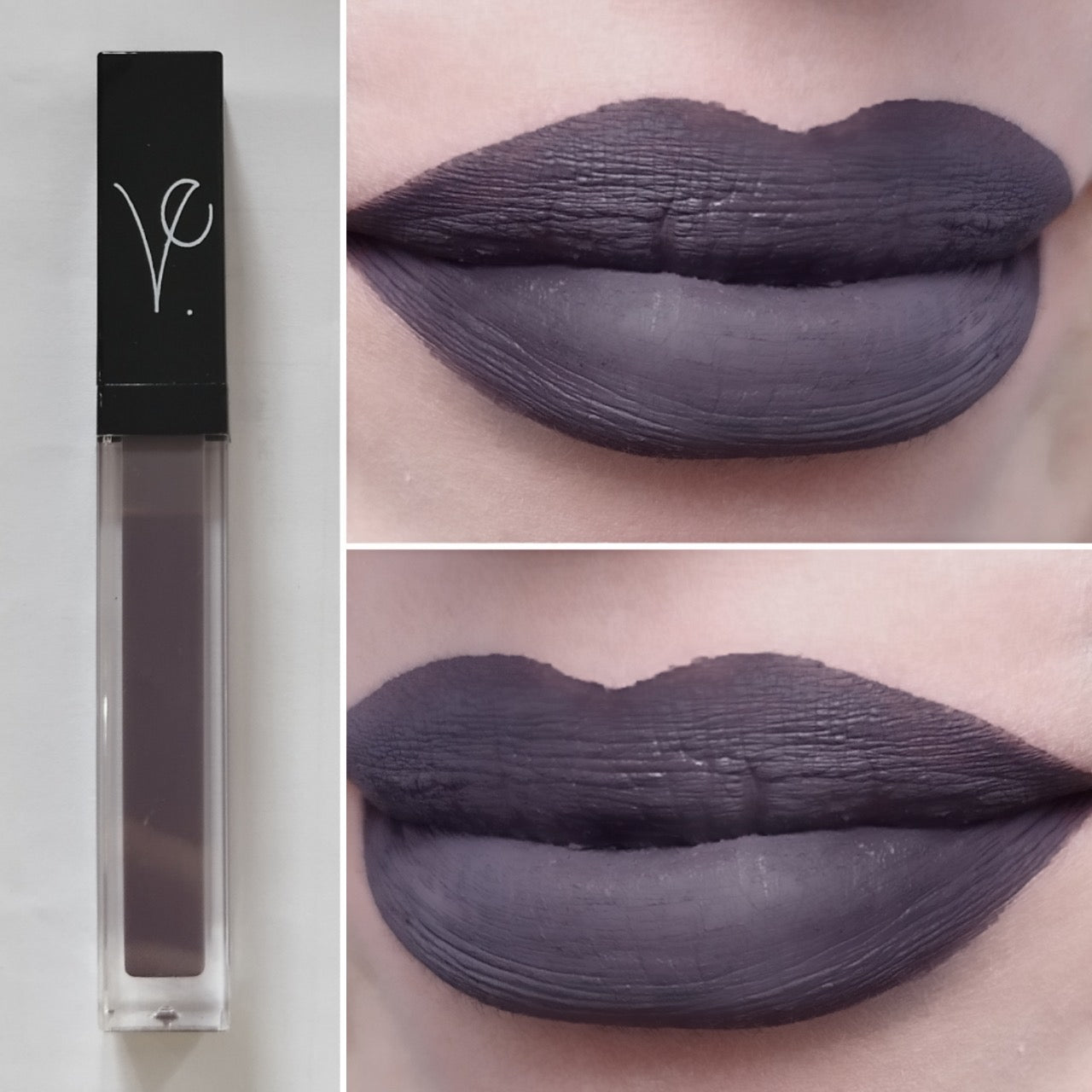 Grey purple lipstick store