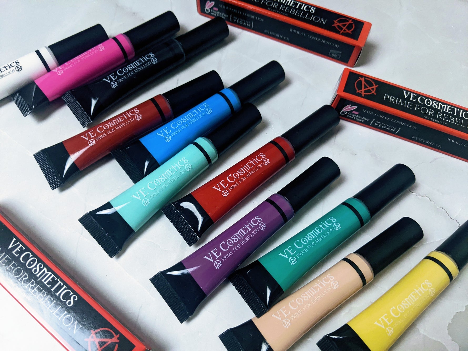 Prime for Rebellion | Coloured Eyeshadow Primers – VE Cosmetics