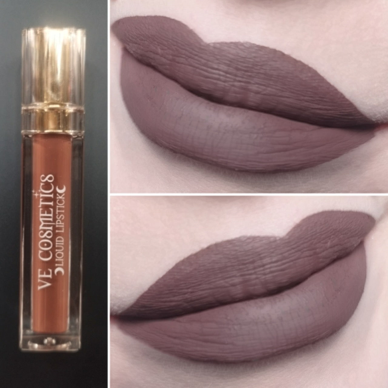 Wraithwood Muted Cool rose Brown Gothic Liquid Lipstick – VE Cosmetics